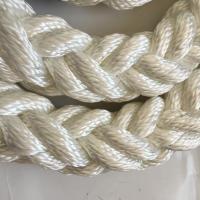 China Marine Braided Mooring Rope 8 Strand 220m Polyester High Strength Durable Ship Rope for sale