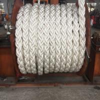 China Custom 8-Strand Braided Nylon Mooring Rope 2mm-70mm ABS Certified Eco-Friendly Marine Towing Line for sale