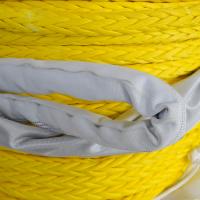 China 26mm 12 Strand UHMWPE Marine Mooring Rope High Strength Abrasion UV Resistant 200m for sale