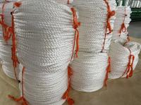 China 14mm 3 Strand Twisted Nylon Rope Marine Grade High Strength Boat Dock Line 220m for sale