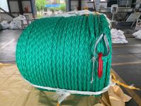 China PP Polypropylene Heavy Duty Marine Rope 48mm 8 Strand with Steel Core - 200m/220m Length Options for sale