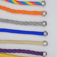 China 16mm 6 Strand Polyester Steel Core Combination Rope for Playground Climbing Net for sale