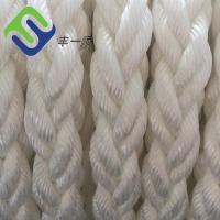 China 8 Strand Synthetic Elastic Nylon Mooring Rope 72mm for Marine Towing and Industrial Use for sale