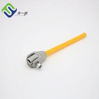 China Aluminum U-Type Rope Connector 16mm for Playground Climbing Nets with 1000KG Breaking Strength for sale