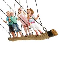 China 120mm Outdoor Playground Combination Rope Bridge - 20mm Diameter Steel Core Climbing Equipment for sale