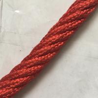 China 16mm Anti-UV Polyester Combination Rope with Steel Core - 43KN Breaking Load for Playground Climbing Nets for sale