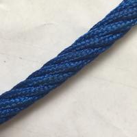China 16mm Anti-UV Polyester Combination Rope with Steel Core - 43KN Breaking Load for Playground Climbing Nets for sale