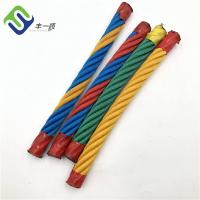 China 18mm Steel Core Playground Rope - 6-Strand Fiber Wire Reinforced for Outdoor Equipment (250m Max Length) for sale