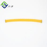 China 16mm-20mm Polypropylene Combination Rope with Steel Core 40kN Breaking Load for Playground Equipment for sale