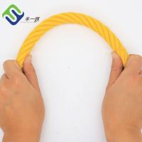 China Custom Color 6-Strand Polyester Playground Combination Rope 16-24mm with 3080kg Breaking Strength for sale