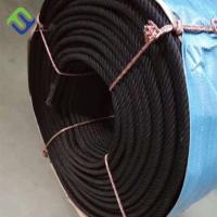 China 500m Length Polyester Combination Rope 4 Strand Playground Rope for sale