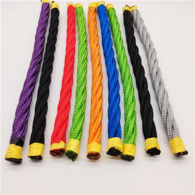 China 4-Strand Polyester Combination Rope with Steel Core - 16mm Diameter, 500m Length for Playground Equipment for sale