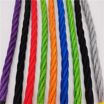 China Steel Core Combination Wire Rope 4 Strand Polyester 12-22mm Diameter 500m Coil for Playground Equipment for sale