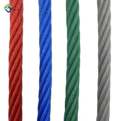 China 16mm Polypropylene Playground Climbing Rope with Steel Core - 12mm to 24mm Diameter Options for Outdoor Play Equipment for sale