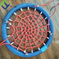 China 4-Strand Plastic-Coated Steel Core Rope 10-30mm for Playground Swing and Hammock Applications for sale