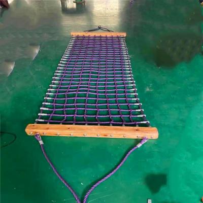 China 4-Strand Polyester Combination Rope Playground Hammock 150cm x 80cm with 16mm Diameter and 5+ Year Lifespan for sale