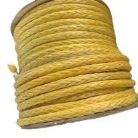 China 12 Strand UHMWPE Rope Core Double Braided Ship Mooring Rope 40mm to 64mm for sale