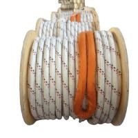 China Tug Towing Ship Mooring Rope Double Braided UHMWPE Core With Polyester Cover for sale