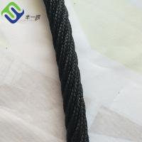 China Steel Wire Structure Polyester Braided Combination Rope 16mm 6x7 for sale