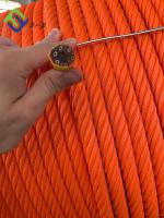 China 6 Strand Polypropylene PP Combination Rope 16mm For Nets Climbing for sale