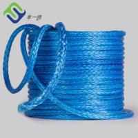 China 60mm UHMWPE Mooring Rope 12 Strand High Strength Marine Rope 6-160mm Diameter Range for sale