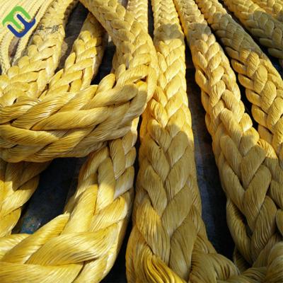 China Floating Marine 12 Strand Spectra Rope 40mm x 300m UHMWPE UV Resistant Heavy-Duty Cable for sale