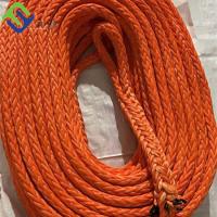 China Floating Marine 12 Strand Spectra Rope 40mm x 300m UHMWPE UV Resistant Heavy-Duty Cable for sale