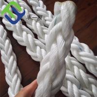 China 8 Strand Polypropylene Hawsers Danline PP Monofilament Rope 30mm 160mm Marine Mooring for sale