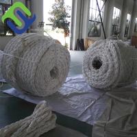 China 8 Strand Polypropylene Hawsers Danline PP Monofilament Rope 30mm 160mm Marine Mooring for sale