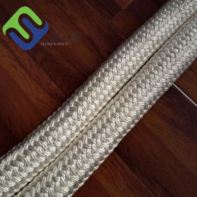 China Heavy Duty Double Braided Nylon Mooring Rope 3/8 Inch to 2 Inch Marine Grade for sale