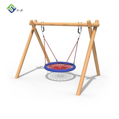 China EN1176 Certified Round Basket Swing Net - 800mm/1000mm/1200mm Diameter, 1000kg Capacity for Playgrounds for sale