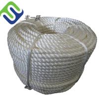 China UV Resistant 3 Strand Twisted Nylon Rope - 600ft/200m Length, Custom Sizes Available for Industrial Pulling Applications for sale