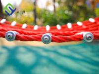 China Anti-UV Polyester Combination Rope Hammock Swing Set 150cm x 80cm for Adults with High Safety Rating for sale
