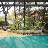 China 120mm x 2.5m Sandy Playground Hanging Bridge with 1000kg Load Capacity - Anti-Mildew Polyester Construction for sale