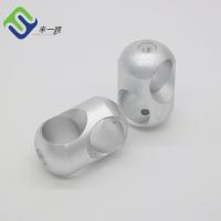 China Aluminum Cross Rope Connector 12-22mm for Playground Climbing Net Outdoor Fastener for sale