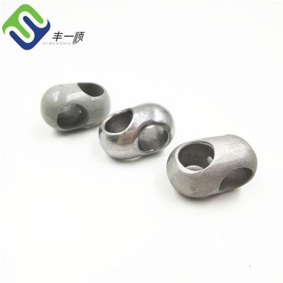China Aluminum Cross Rope Connector 12-22mm for Playground Climbing Net Outdoor Fastener for sale