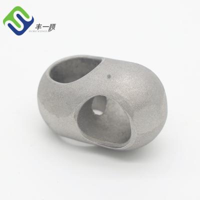 China Aluminium Rope Cross Connector 16mm 34g for Playground Climbing Nets and Equipment for sale