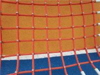 China Cubic Rope Web Climbing Playground Equipment - 6x6x9m Dimensions with 16mm Polyester Rope for sale