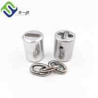 China 16mm Aluminium 6063 Playground Rope Connector Buckles - 37g Weight, 300pcs MOQ for Climbing Nets for sale