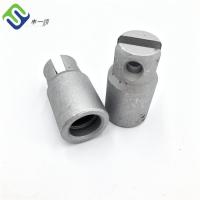 China 16mm Aluminium 6063 Playground Rope Connector Buckles - 37g Weight, 300pcs MOQ for Climbing Nets for sale