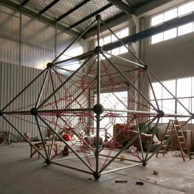 China Custom 16mm Polyester Playground Climbing Net for Children - EN1176 Certified with 120mm Mesh for sale