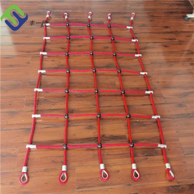 China Custom Polyester Playground Climbing Net - UV Stabilized, 1 Year Warranty, Multiple Color Options for sale
