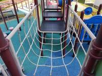 China 1m x 2m Children's Climbing Net with 16mm Polyester Ropes - EN1176 Certified Playground Equipment for sale