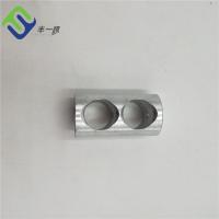 China 16mm Aluminum Crossed Wire Playground Rope Connector for 12-22mm Ropes - Parallel Design for sale