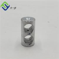 China 16mm Aluminum Crossed Wire Playground Rope Connector for 12-22mm Ropes - Parallel Design for sale