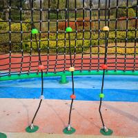 China Custom Playground Climbing Net - 80kg Capacity Polyester Steel Core Rope Netting for Children for sale