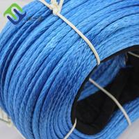 China 12 Strand SK75 UHMWPE Synthetic Winch Rope 14mm 100m for ATV UTV for sale