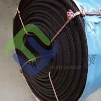 China Grey Color 16mm Stainless Steel Wire Core Polyester Rope With Customized Color for sale