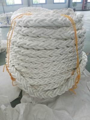 China Hawser Rope Mono Polypropylene Marine Rope 8 Strand Customized 60mm for sale