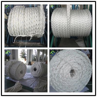 China 8-Strand Polypropylene Marine Mooring Rope 2-20mm Diameter ISO 2307 Certified for Ship Applications for sale